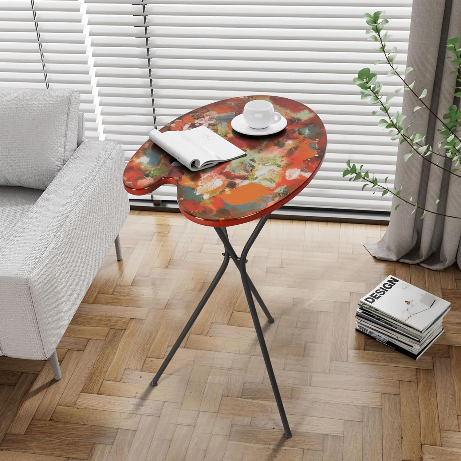 Accent Table, Modern End Table, Small Entryway table, Hallway table ...