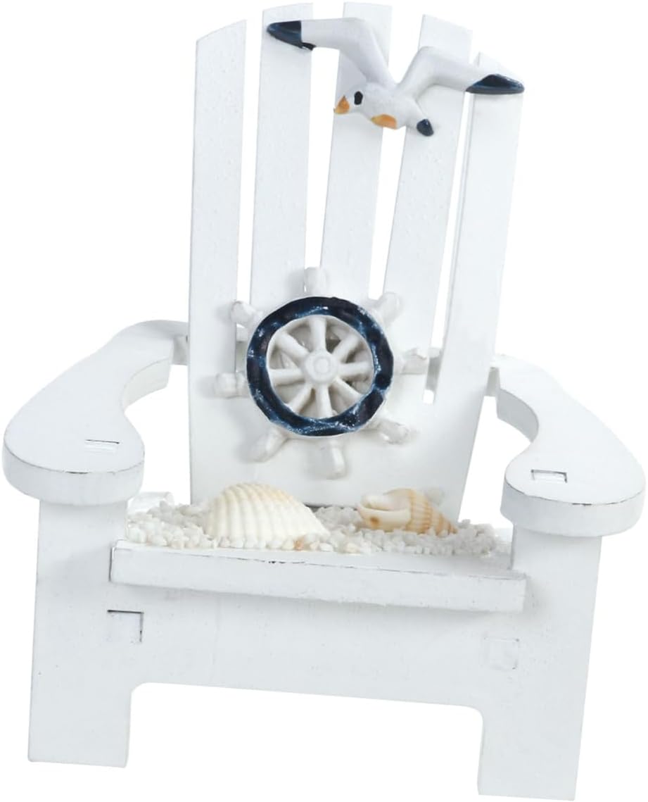 Alipis Ocean Wooden Handmade Mini Chair Accessories Cork Board ...